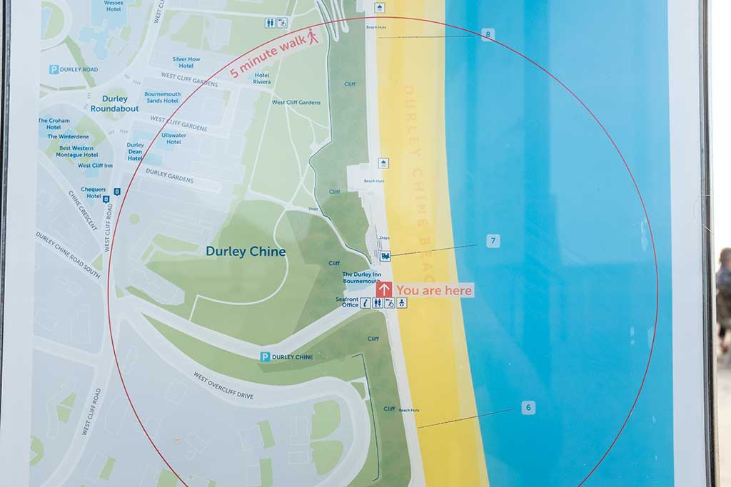 Durley Chine Beach Bournemouth Visitor Information | Dorset Guide
